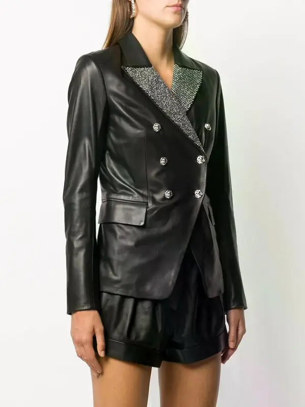 Philipp Plein Crystal-embellished Jacket