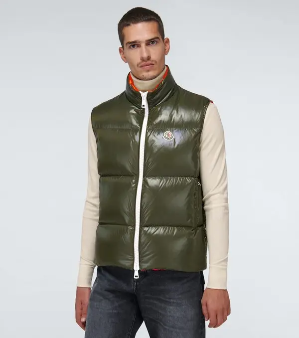 Moncler Exclusive To Monginevro Logo Vest