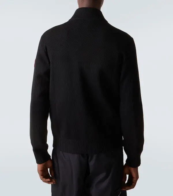Canada Goose Hybridge Knitted Down Jacket - Black