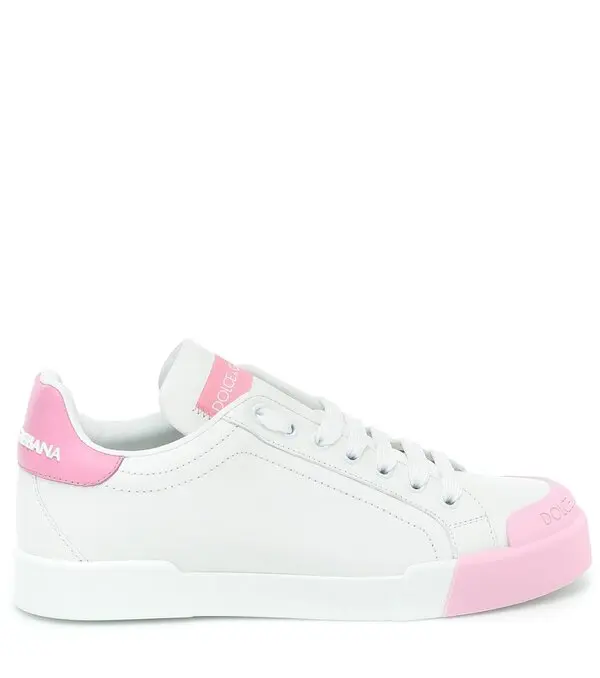 Dolce & Gabbana Portofino Leather Sneakers