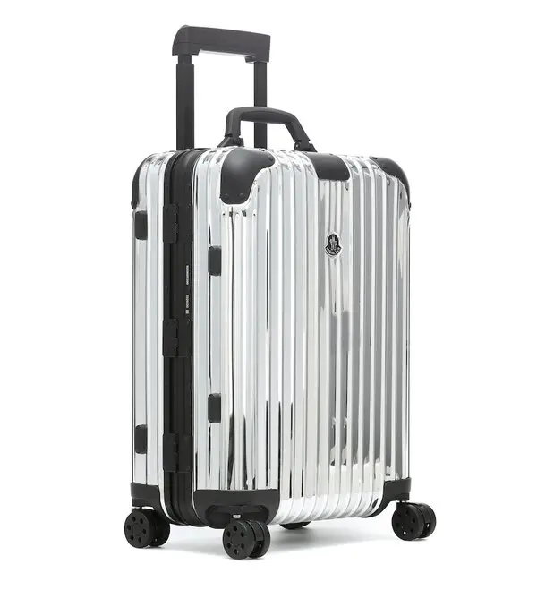 Moncler Rimowa Trolley Cabin Suitcase - Silver | Editorialist