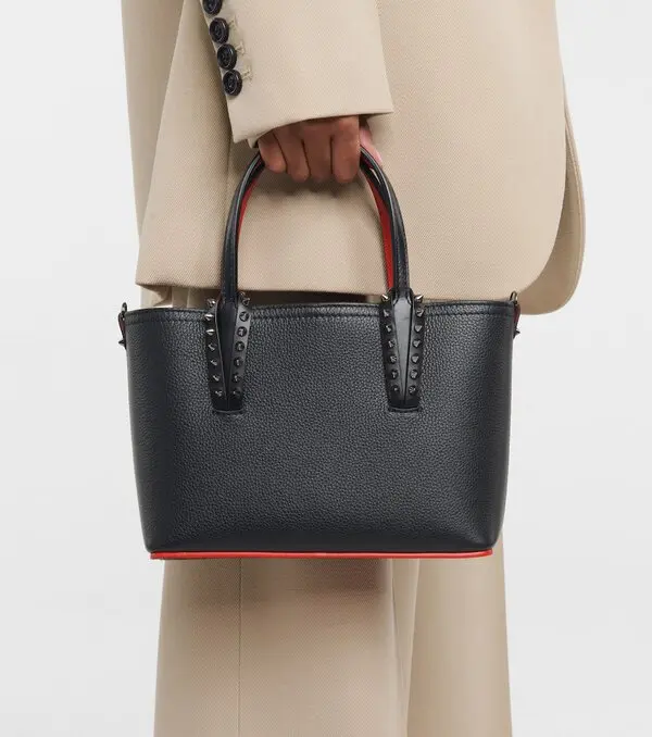 CHRISTIAN LOUBOUTIN Cabata Mini Tote - Black