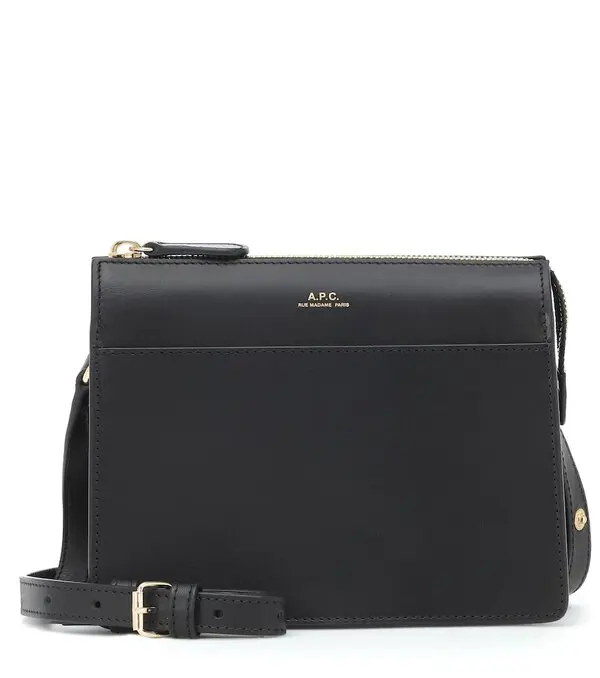 【A.P.C.】アーペーセー 美品 ella mini ショルダーバッグ ⭐️美品】 A.P.C Ella Mini レザー ミニ ショルダー 肩掛け - メルカリ