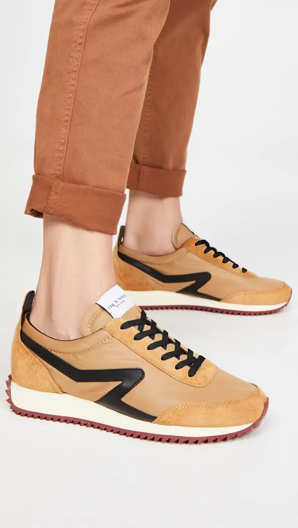 Rag & Bone Retro Runners - Mustard