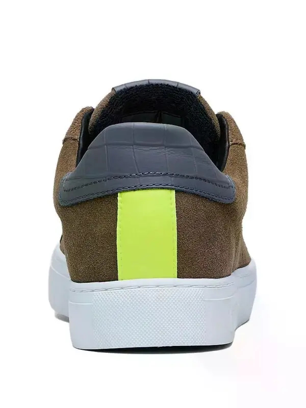 HIDE&JACK Essence Oil Leather Sneakers - Brown