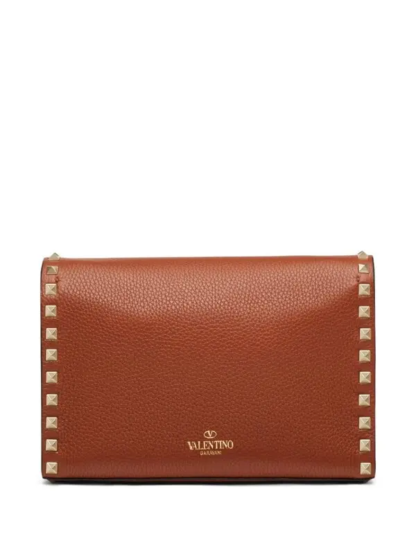 Valentino Garavani Rockstud Crossbody Bag - Brown