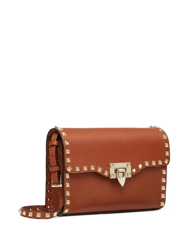 Valentino Garavani Rockstud Crossbody Bag - Brown