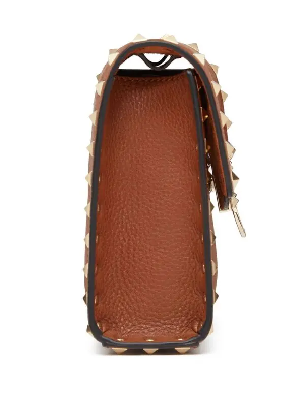 Valentino Garavani Rockstud Crossbody Bag - Brown