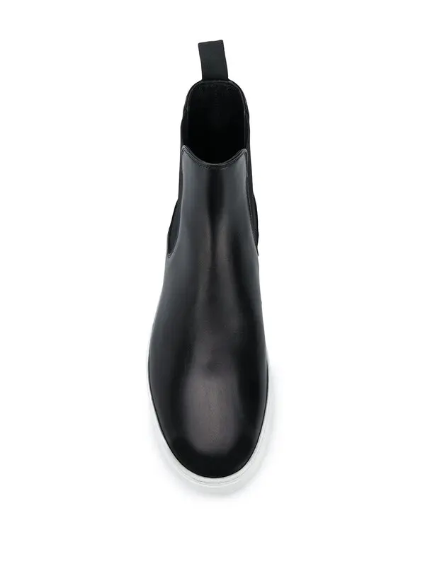 SCAROSSO Tommas Chelsea Boots - Black