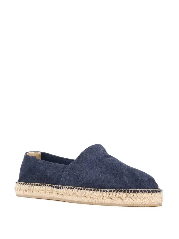 SCAROSSO Pablo Plain Espadrilles - Blue