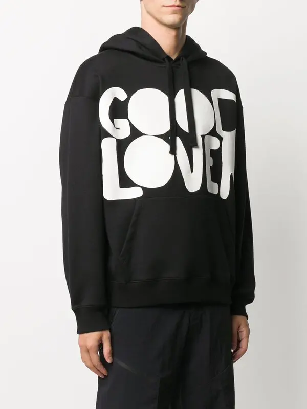 Valentino Garavani Lettering Print Hoodie