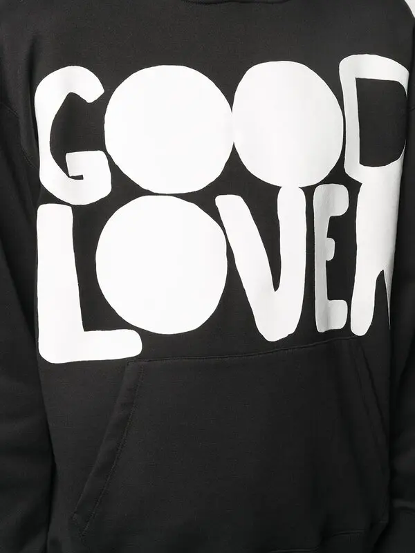 Valentino Garavani Lettering Print Hoodie