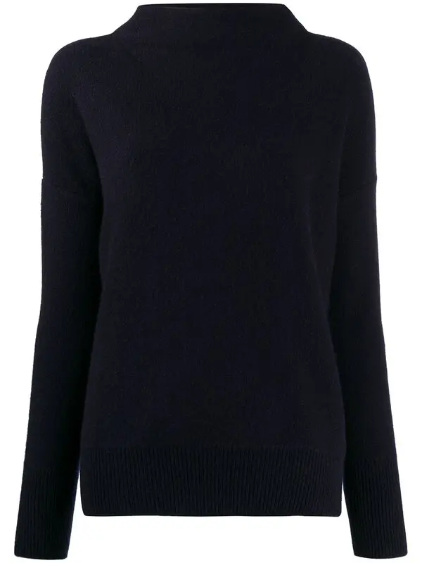 Vince Roll Neck Jumper - Blue