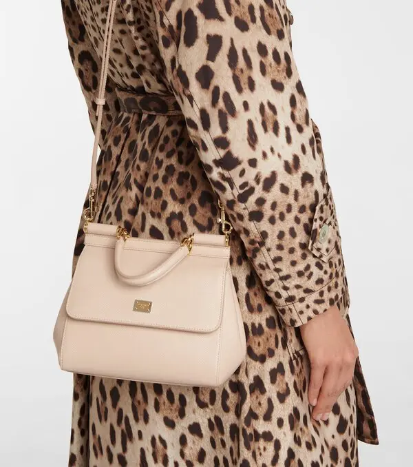 Dolce & Gabbana Sicily Small Leather Tote