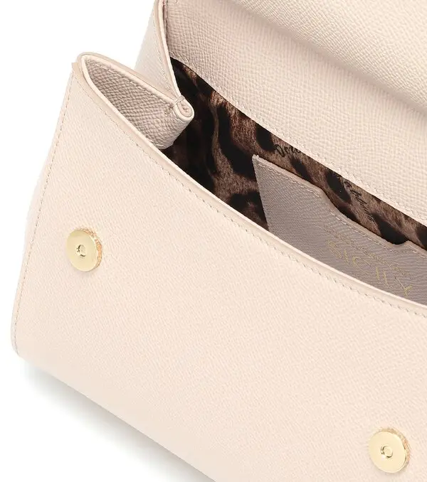 Dolce & Gabbana Sicily Small Leather Tote