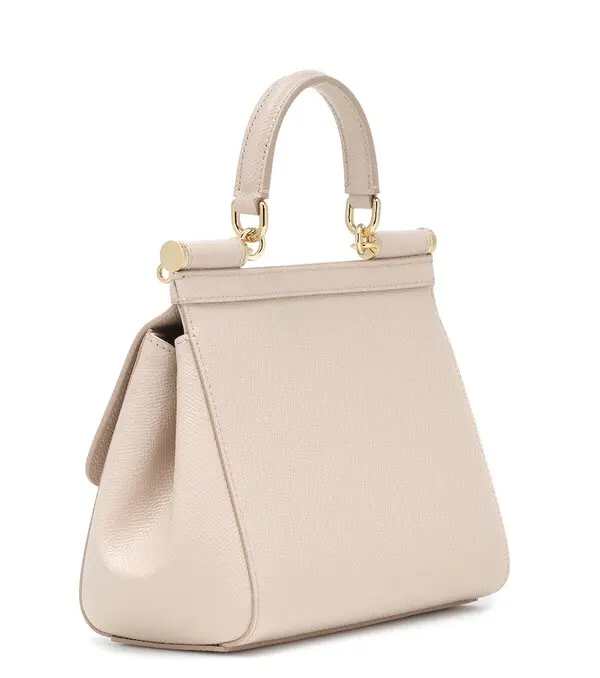 Dolce & Gabbana Sicily Small Leather Tote