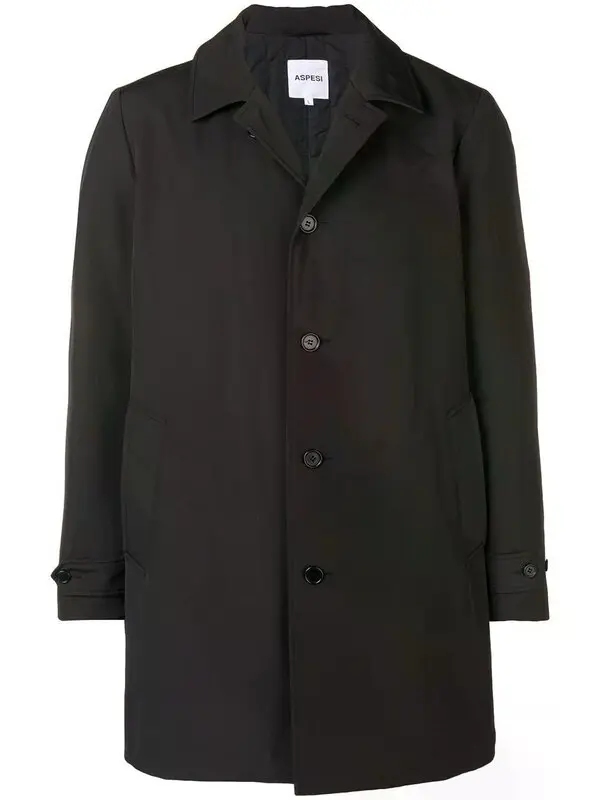 Aspesi Loose Fit Buttoned Coat