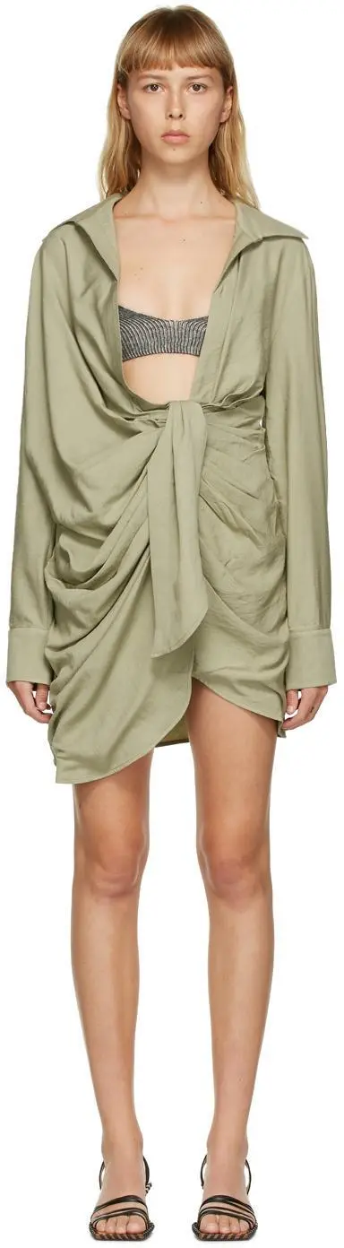 jacquemus bahia dress green JACQUEMUS main image 1