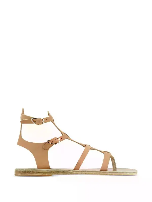 ANCIENT GREEK SANDALS Stephanie Leather Sandals - Brown