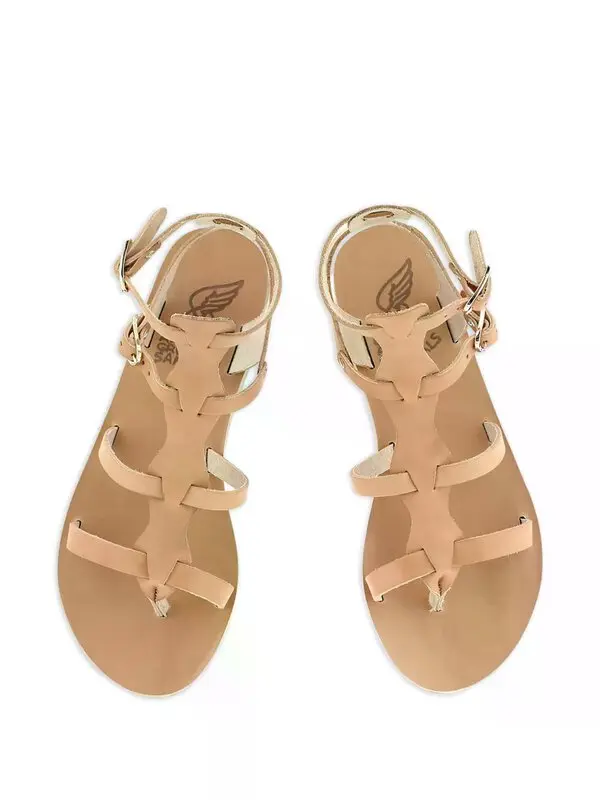 ANCIENT GREEK SANDALS Stephanie Leather Sandals - Brown