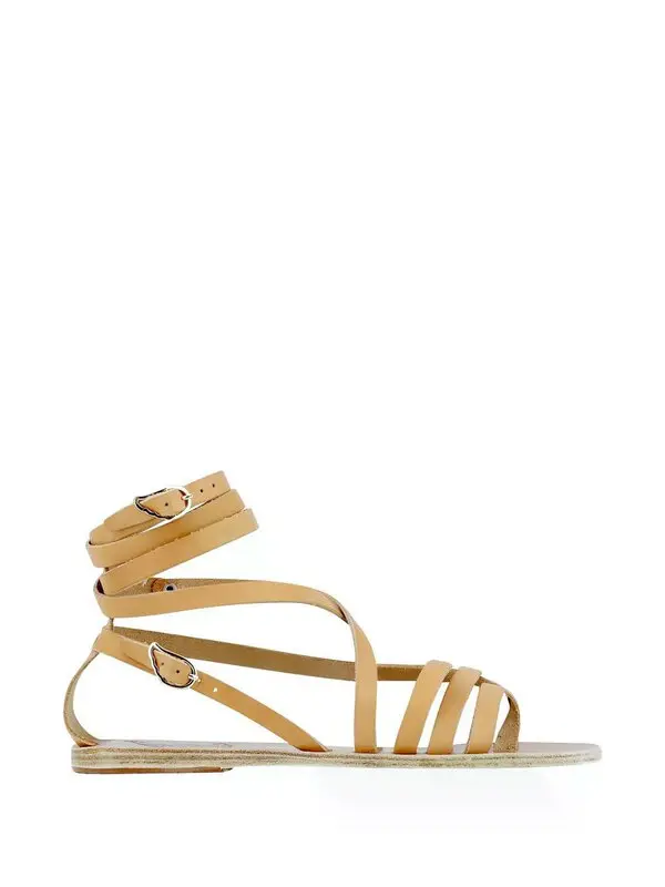 ANCIENT GREEK SANDALS Satira Flat Sandals - Neutrals