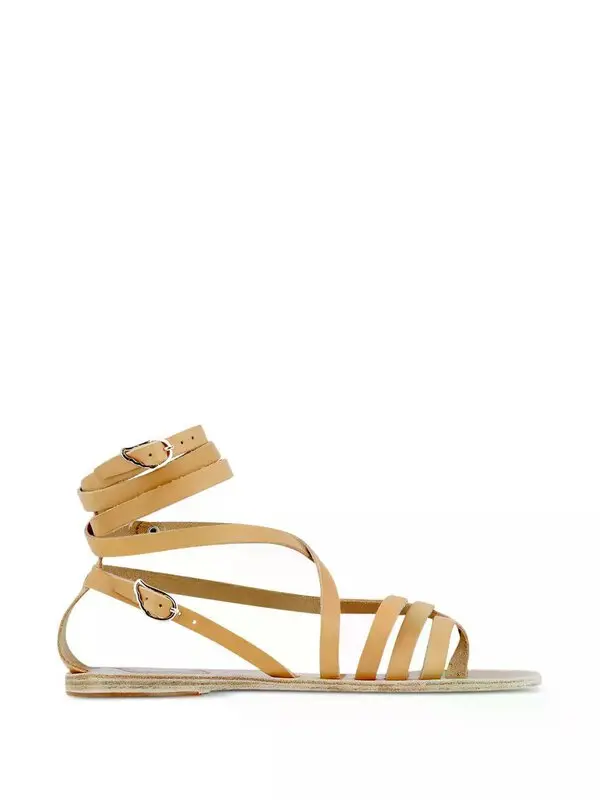 ANCIENT GREEK SANDALS Satira Flat Sandals - Neutrals