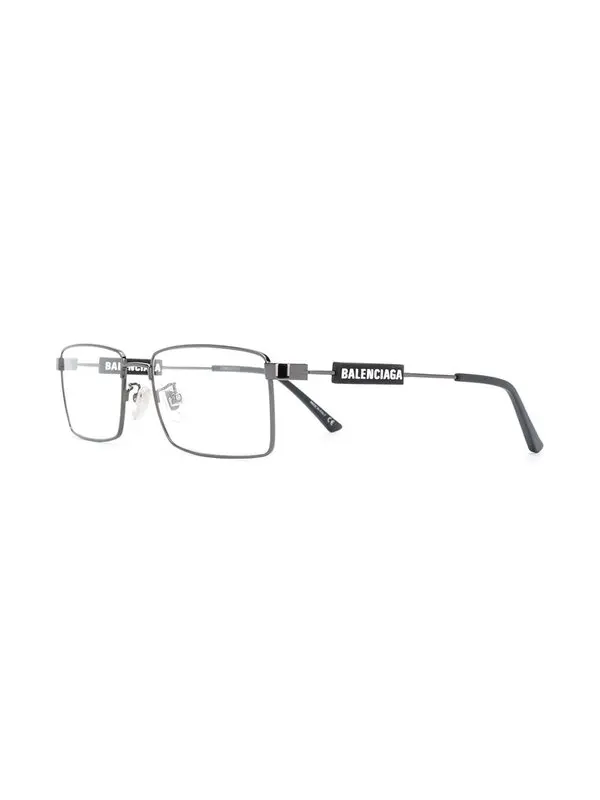 Balenciaga Logo Square Glasses