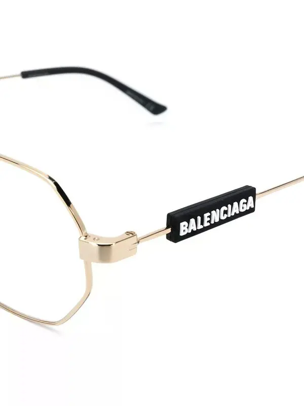 Balenciaga Logo Pilot Glasses