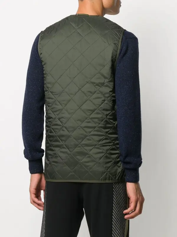 Barbour Quilted Reversible Gilet - Green