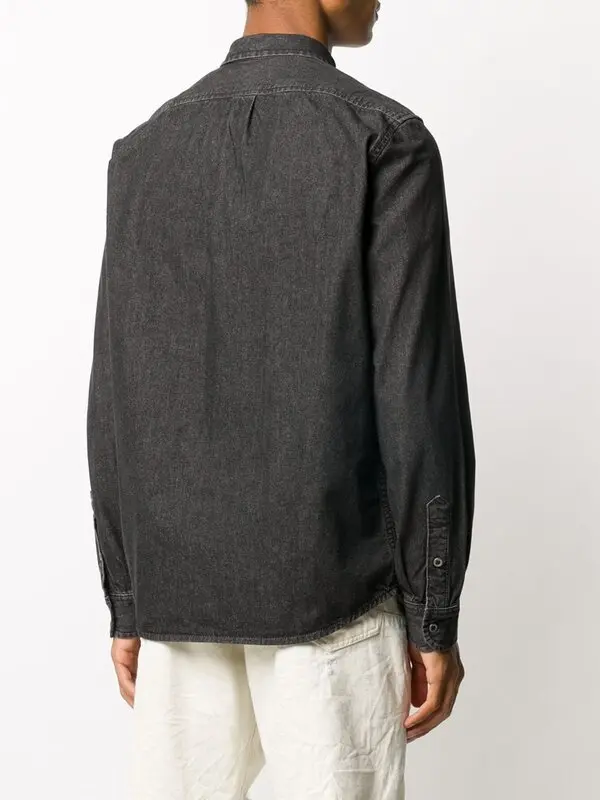 DIESEL® Logo Denim Shirt