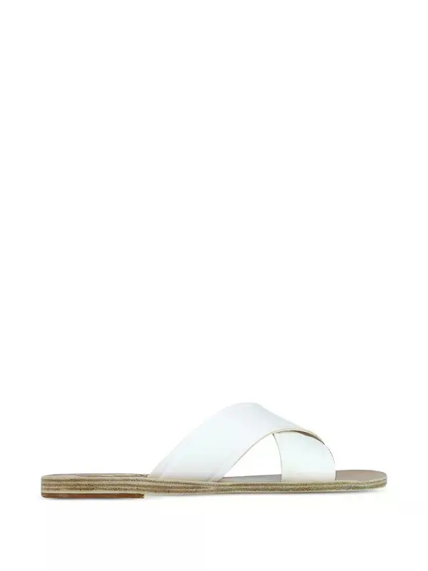 ANCIENT GREEK SANDALS Thais Leather Sandals - White