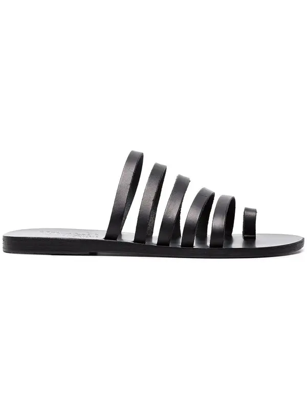 ANCIENT GREEK SANDALS Niki Leather Sandals - Black