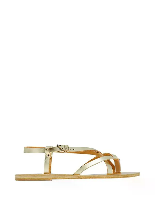 ANCIENT GREEK SANDALS Semele Flat Sandals - Gold