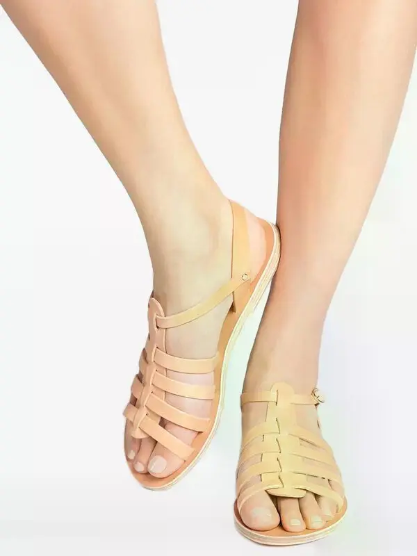 ANCIENT GREEK SANDALS Korinna Strappy Sandals - Neutrals