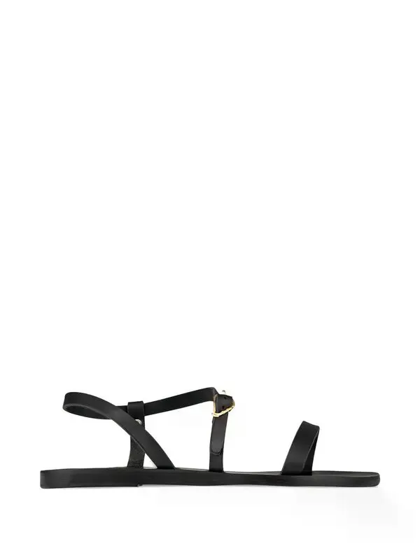 ANCIENT GREEK SANDALS Niove Flat Sandals - Black