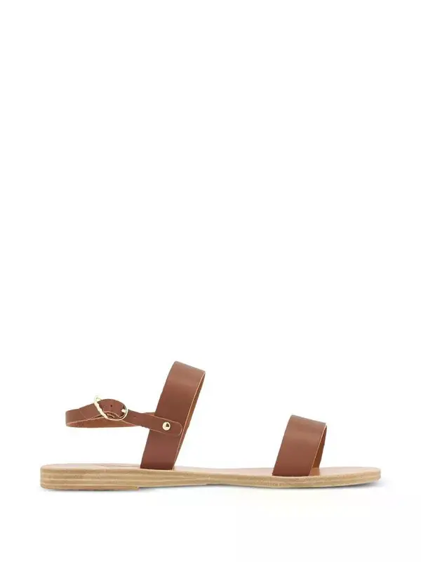 ANCIENT GREEK SANDALS Clio Flat Sandals - Brown