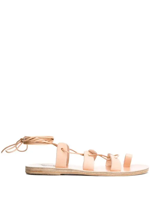 ANCIENT GREEK SANDALS Alcyone Flat Sandals - Neutrals