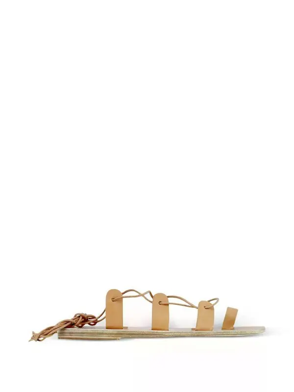 ANCIENT GREEK SANDALS Alcyone Flat Sandals - Neutrals