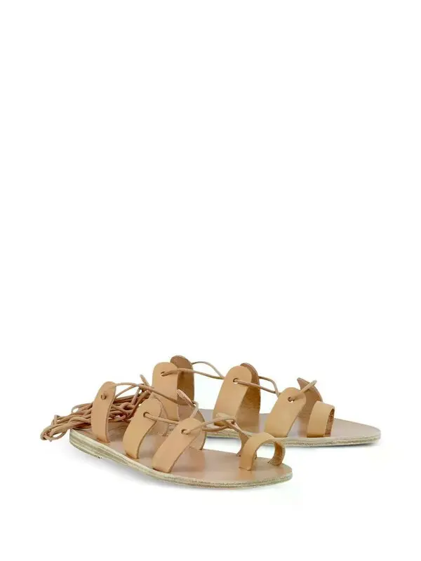 ANCIENT GREEK SANDALS Alcyone Flat Sandals - Neutrals
