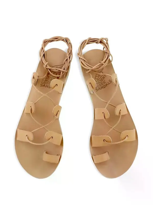ANCIENT GREEK SANDALS Alcyone Flat Sandals - Neutrals