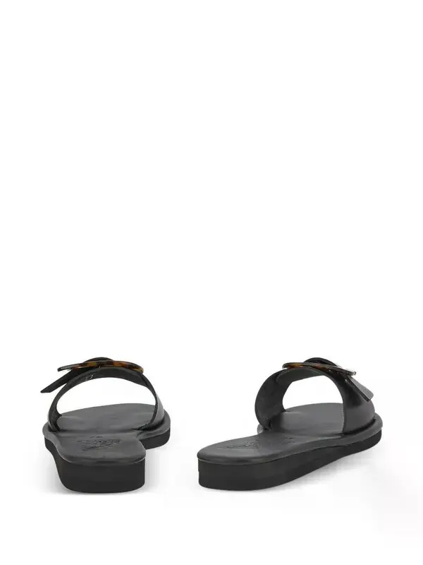 ANCIENT GREEK SANDALS Aglaia Sandals - Black