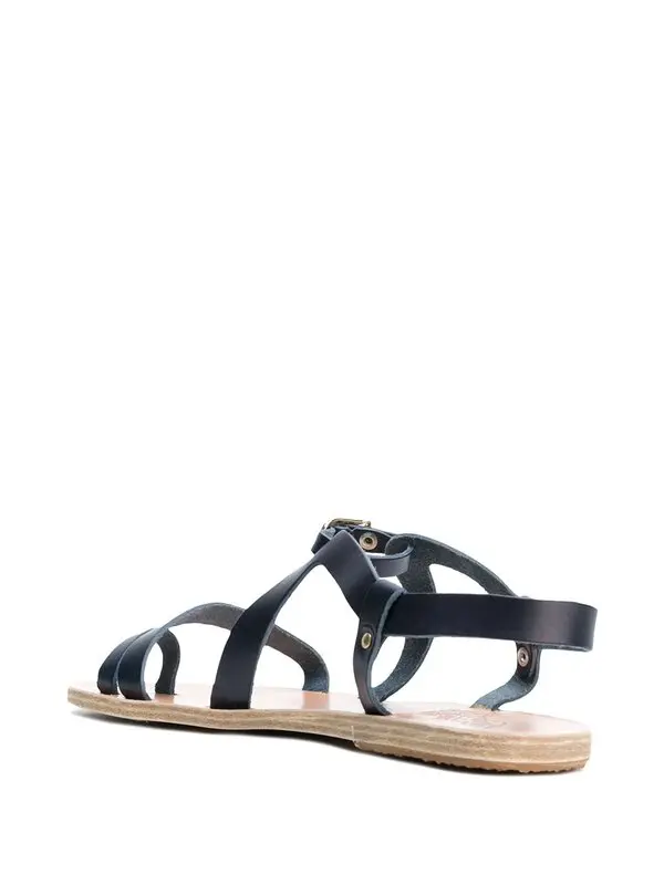 ANCIENT GREEK SANDALS Phoebe Flat Sandals - Blue
