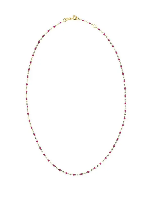 Gigi Clozeau 18kt Yellow Gigi Beaded Necklace - Gold