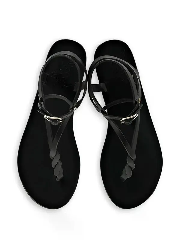 ANCIENT GREEK SANDALS Ismene Sandals - Black