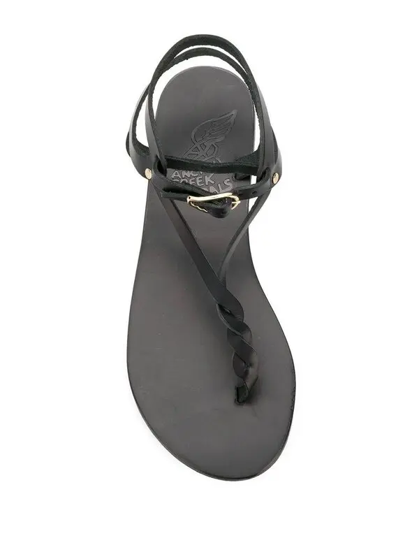 ANCIENT GREEK SANDALS Ismene Sandals - Black