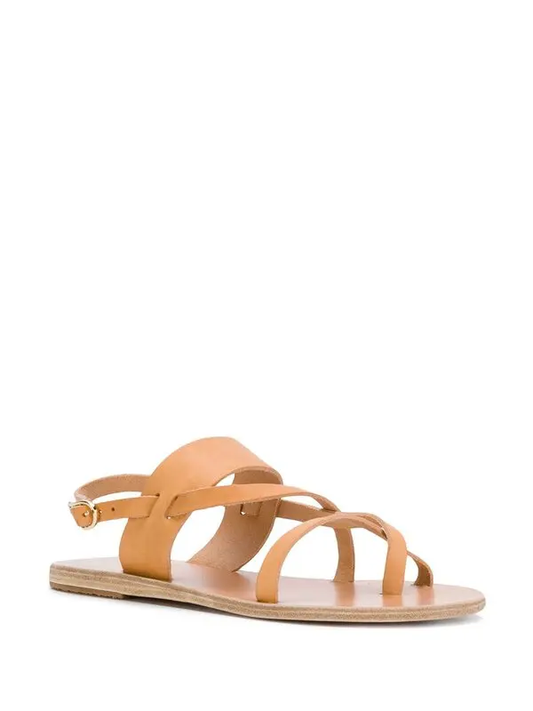 ANCIENT GREEK SANDALS Alethea Flat Sandals - Neutrals