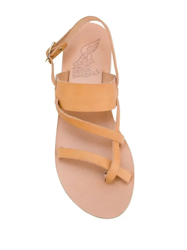 ANCIENT GREEK SANDALS Alethea Flat Sandals - Neutrals