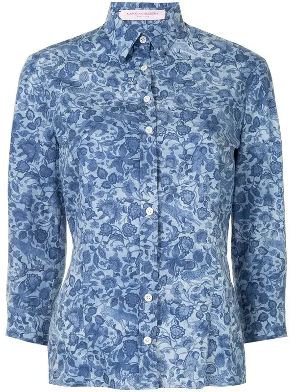 Carolina Herrera Floral-print Shirt