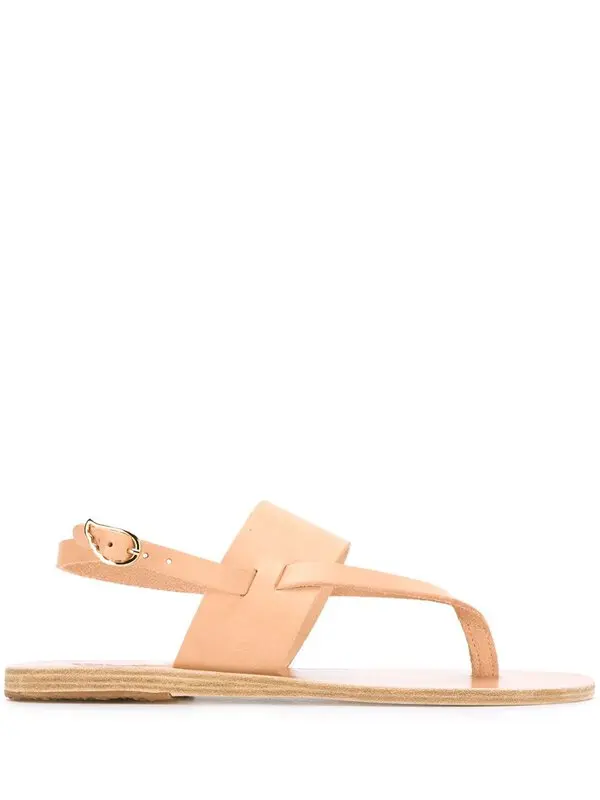 ANCIENT GREEK SANDALS Zoe Flat Sandals - Neutrals