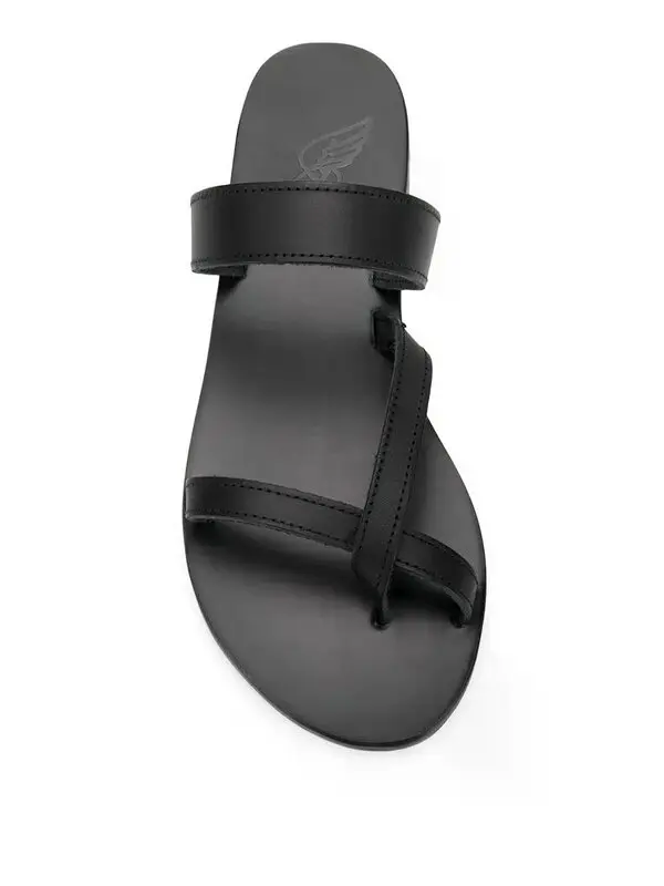 ANCIENT GREEK SANDALS Daphnae Sandals - Black